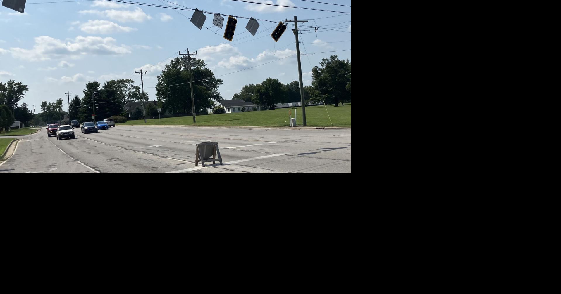 Dump truck caused traffic signal outage at Erie Canal and Davis Drive ...