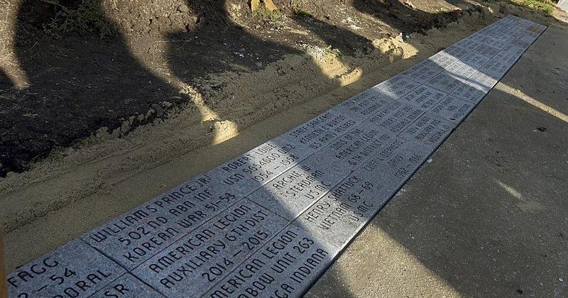 First bricks laid in Memorial Stadium tribute to those who've served ...