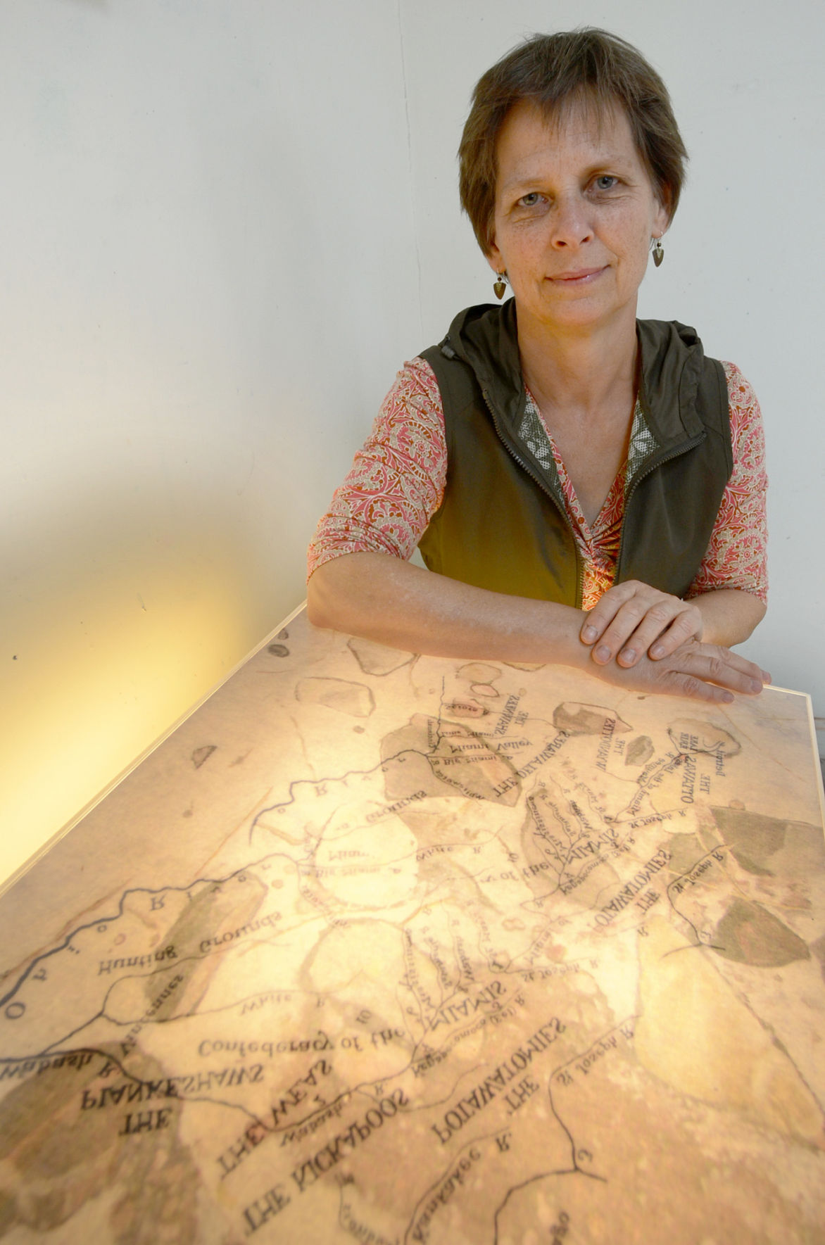 Invisible Lines: Terre Haute artist Mary Kramer’s interest and study in ...