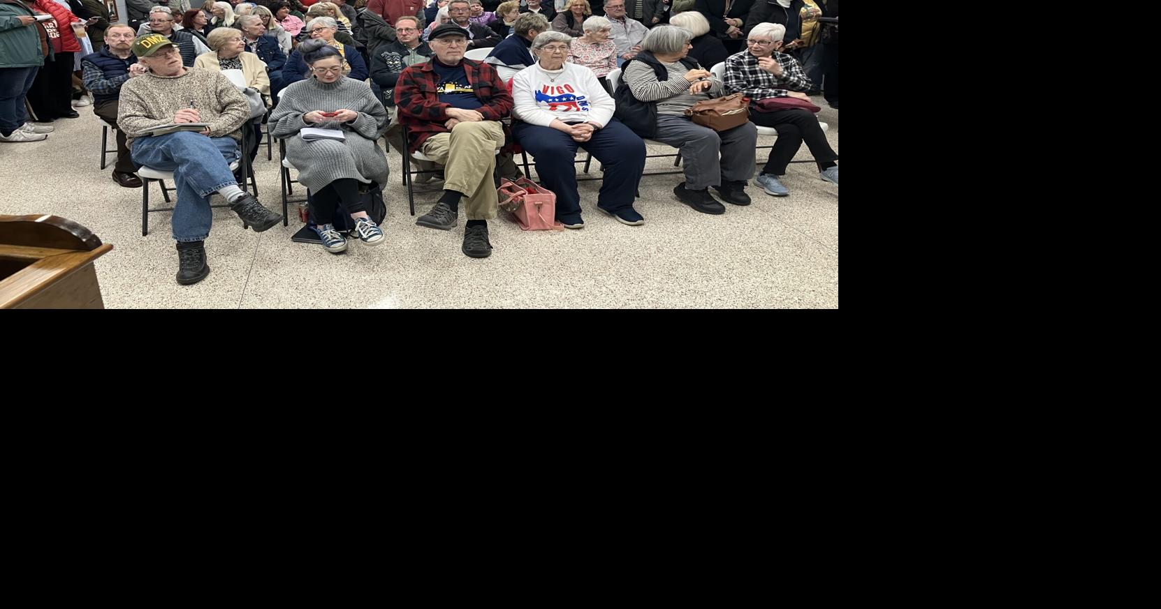Large, anxious crowd for Democrats' town hall | Local News | tribstar.com