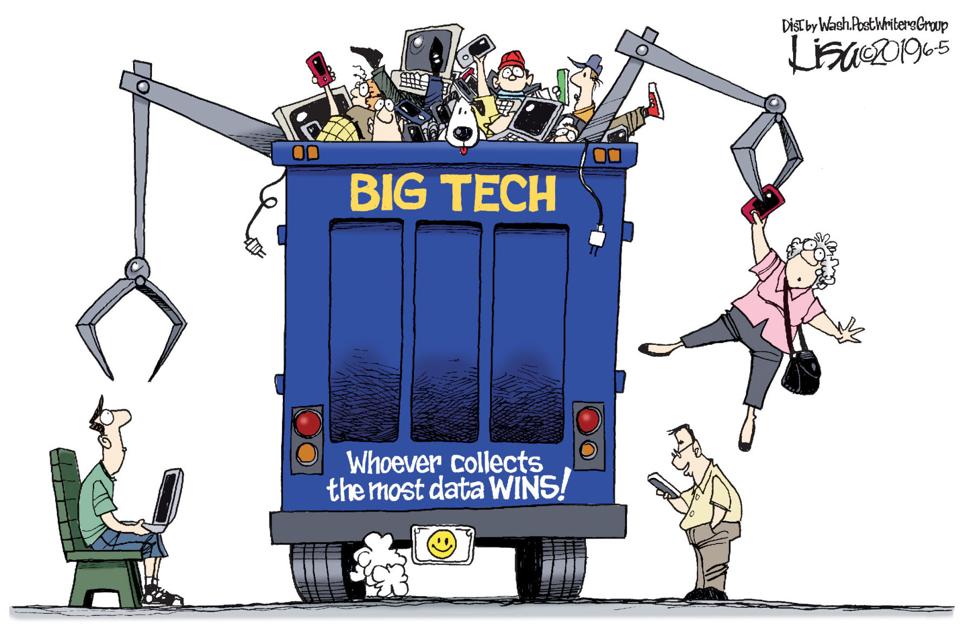 Editorial Cartoon: Big Tech | Opinion | tribstar.com
