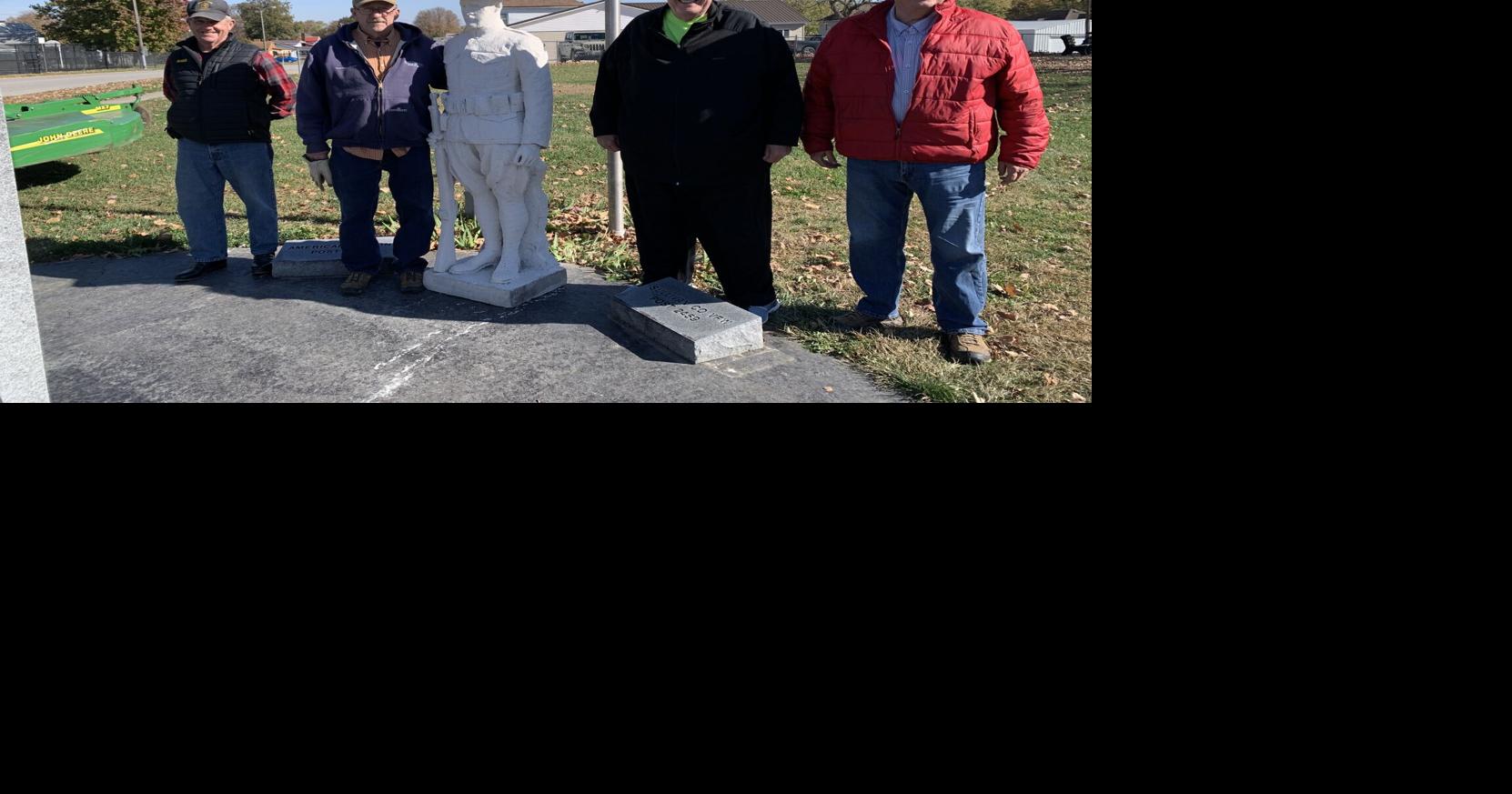 World War I statue restored, returned to Carlisle in time for Veterans ...
