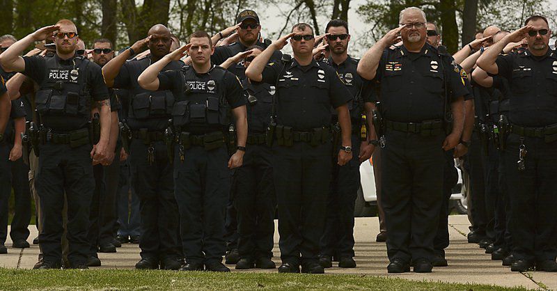 Public turns out for officer Rob Pitts procession | Local News ...