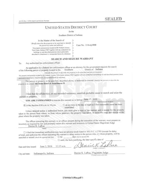 UPDATE: FBI search warrant focuses on VCSC financial records | News ...