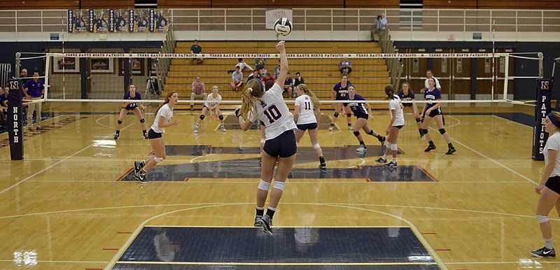 North volleyball rebounds for Conference Indiana victory | Local High ...