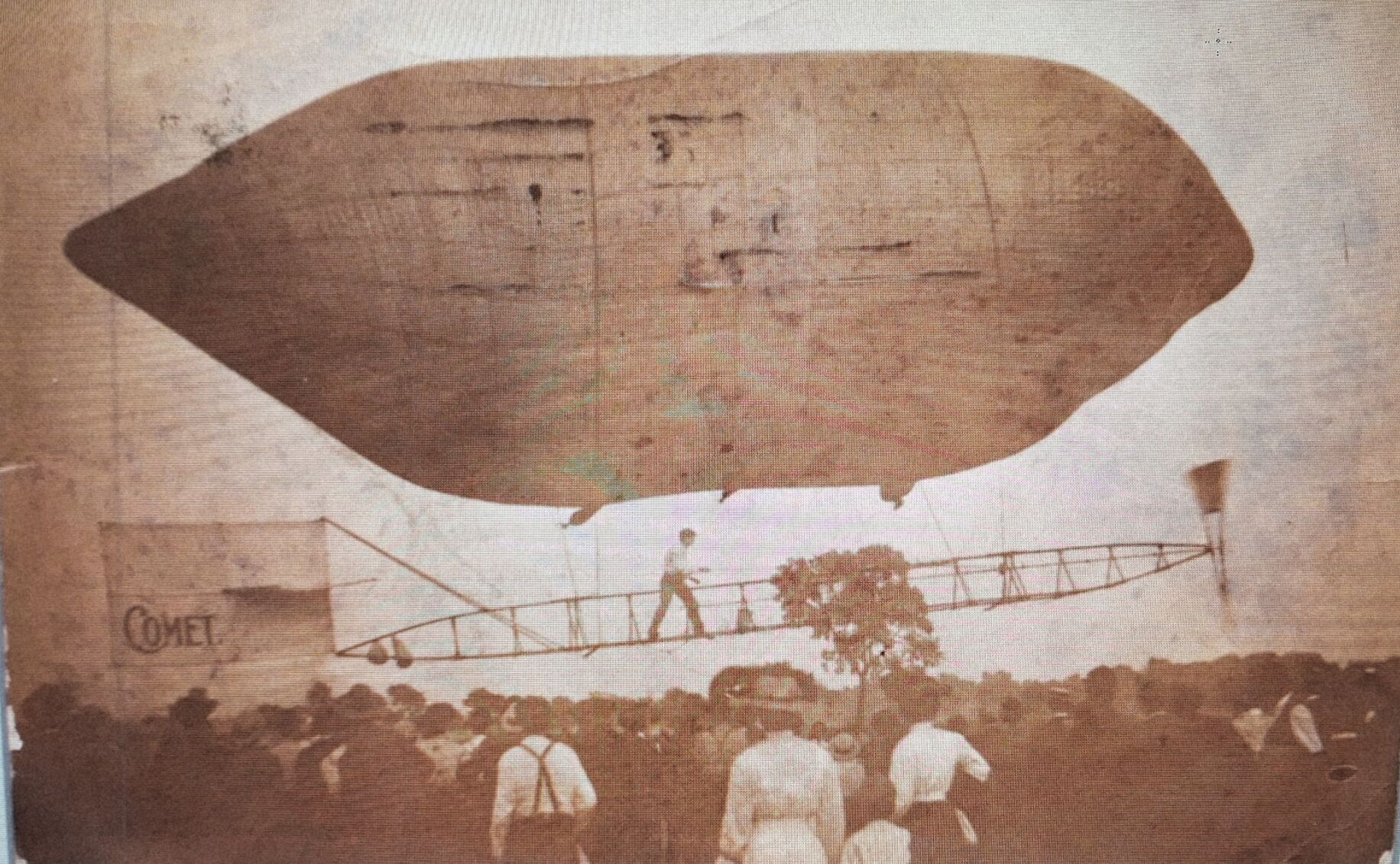 Historical Treasure: Early airship excited downtown Terre Haute with ...