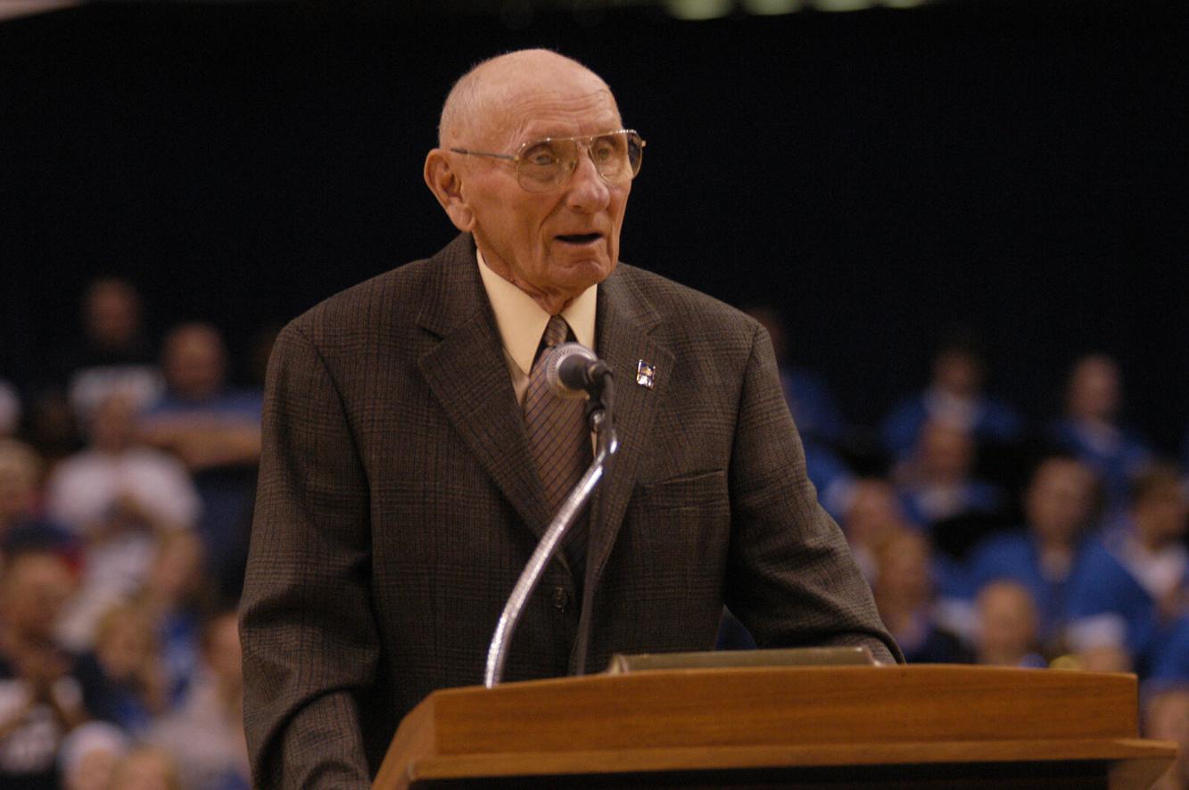 Legendary ISU athlete and coach Duane Klueh makes $100,000 gift to men ...