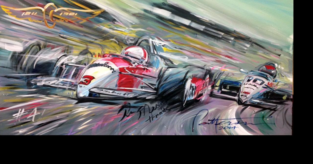 Bill Patterson live painting May 20 to be gifted to David Letterman ...