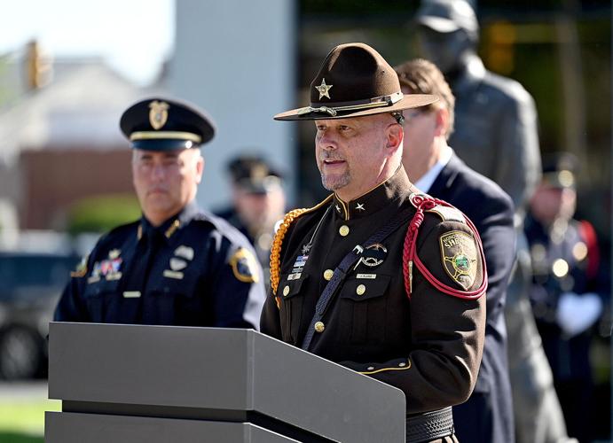 Remembrance: Police pause to honor the fallen | Local News | tribstar.com