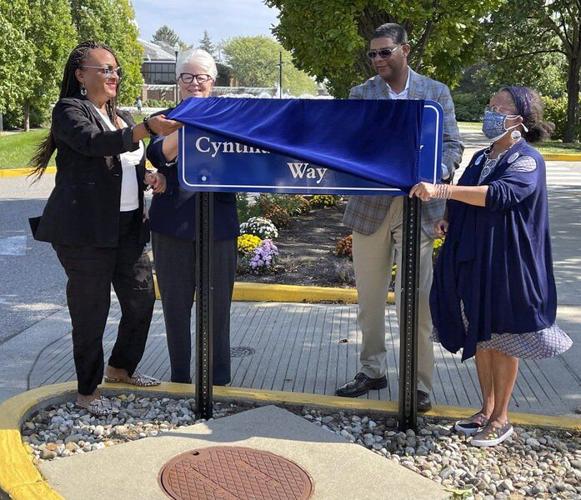 ISU unveils sign for Ambassador Cynthia Shepard Perry Way | Local News ...