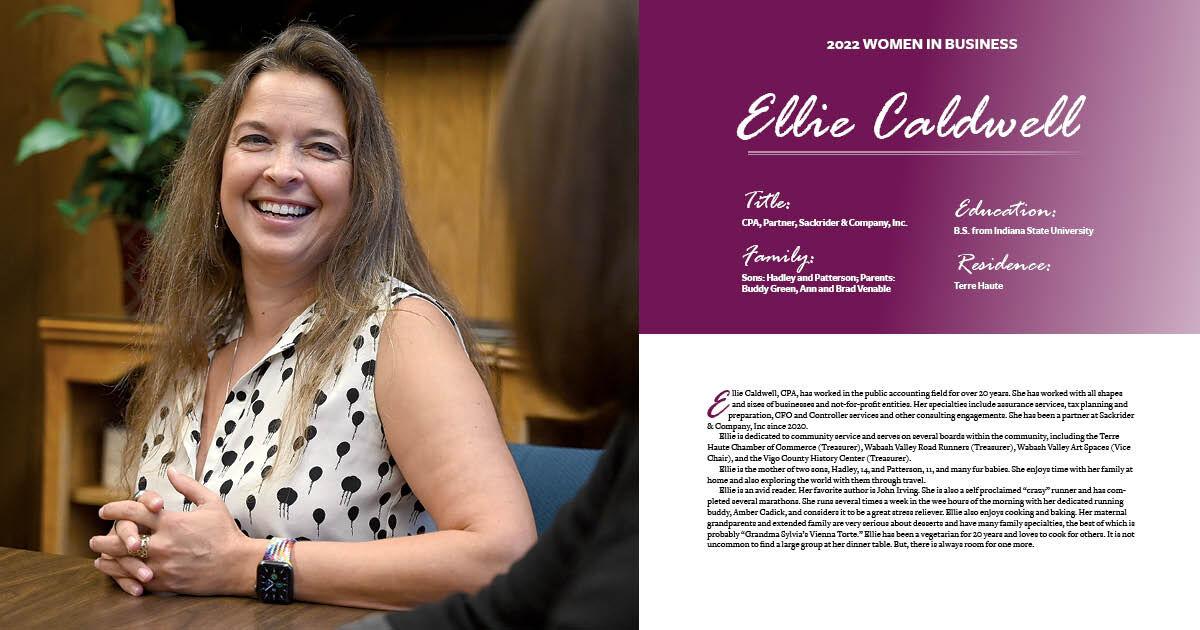 2022 Women in Business: Ellie Caldwell | Features | tribstar.com
