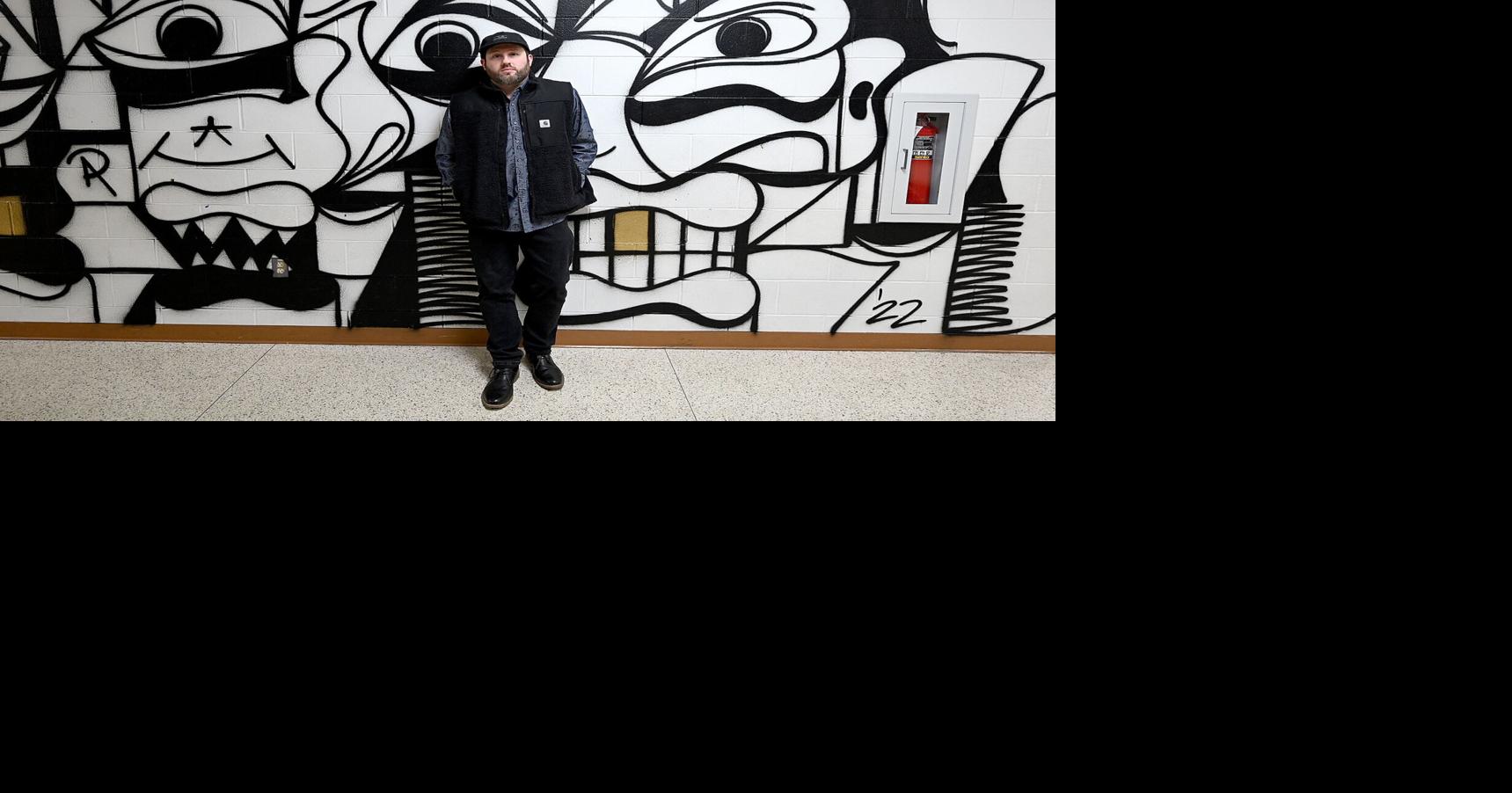 'A masterpiece:' Franklin Elementary showcases futuristic, graffiti ...