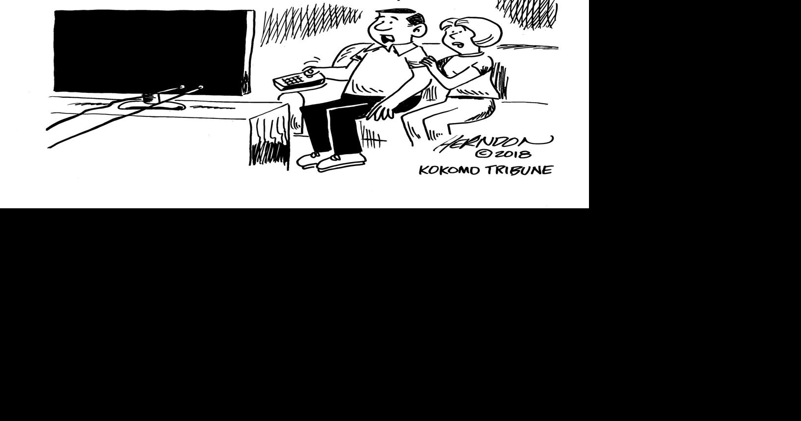 Editorial Cartoon: Not-So-Smart TV | Opinion | tribstar.com