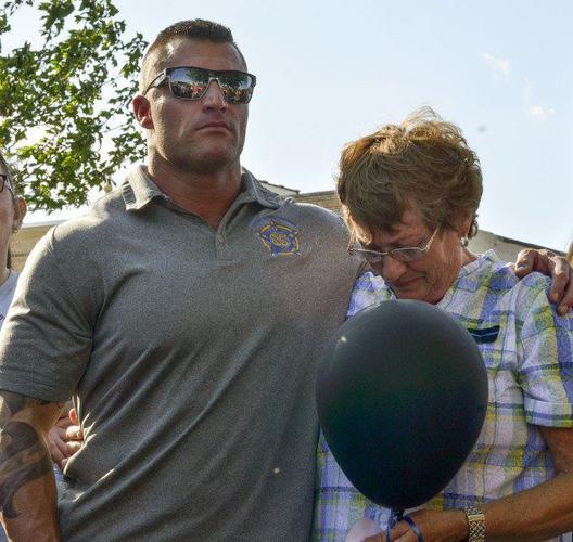 Hometown holds vigil for fallen THPD patrolman | Local News | tribstar.com
