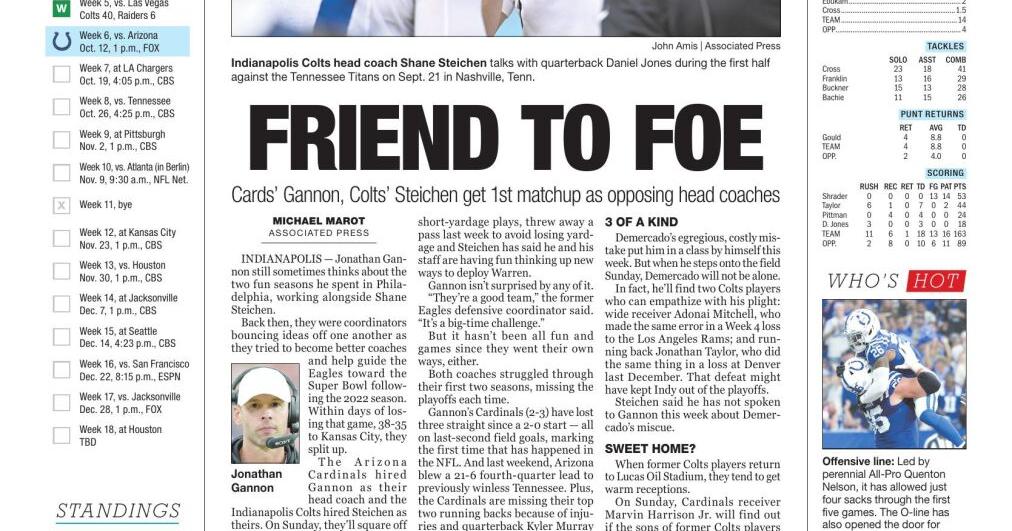 Cardinals vs. Colts | Sports | tribstar.com