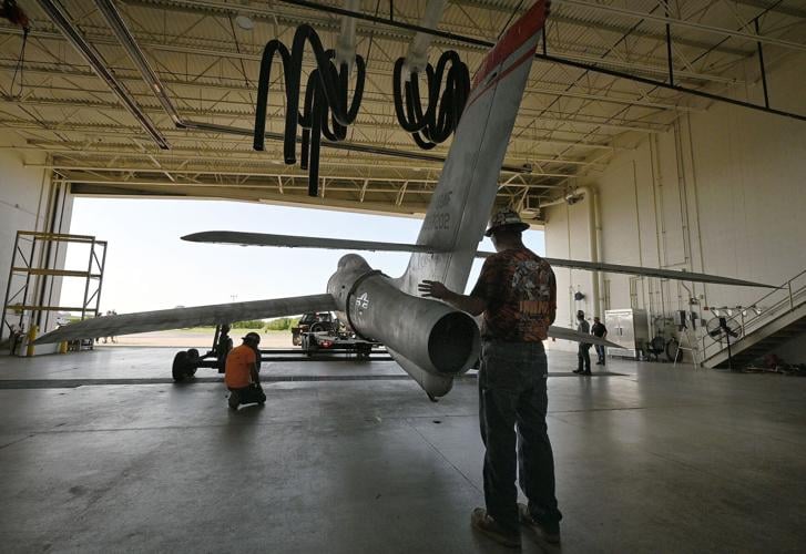 Retired fighter jets being refurbished for display in new military park ...