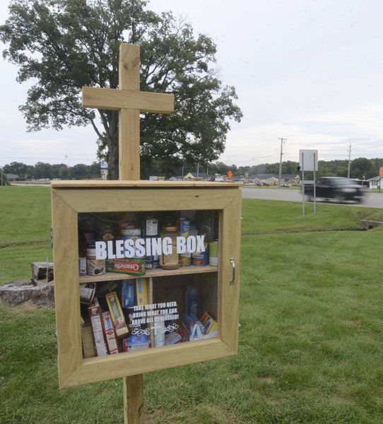 Filling a need: Blessing Box quietly providing assistance | Local News ...