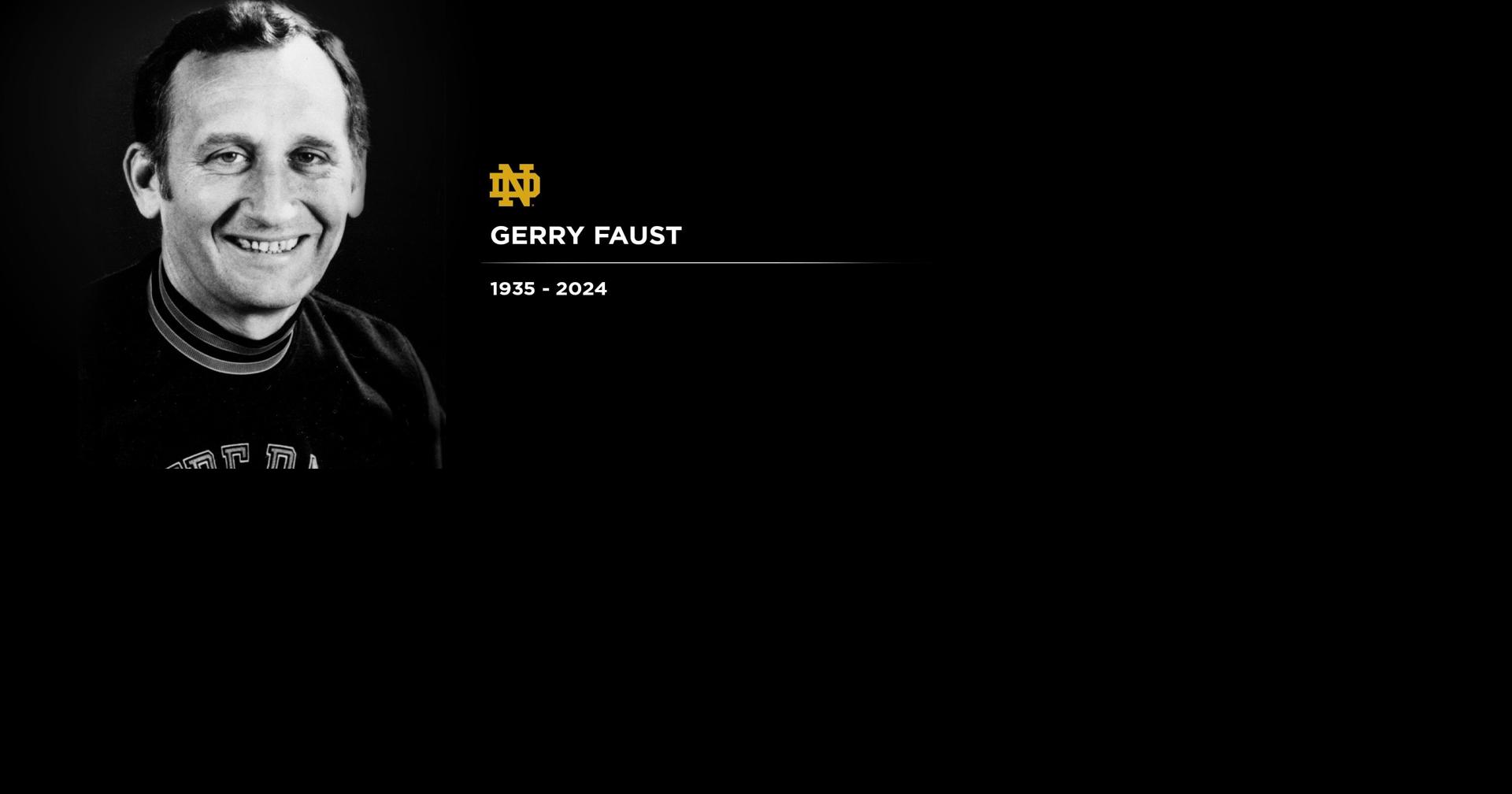 Former Fighting Irish coach Gerry Faust dies | Sports | tribstar.com