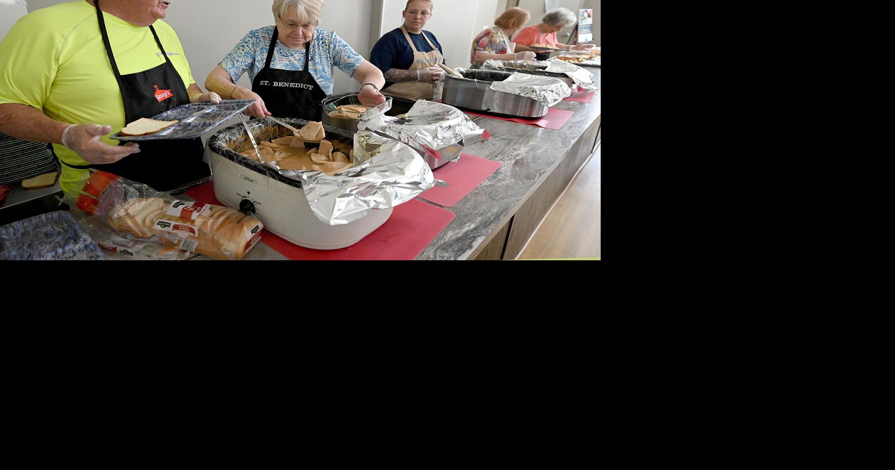 Feeding the hungry: St. Benedict's soup kitchen marks a million meals ...