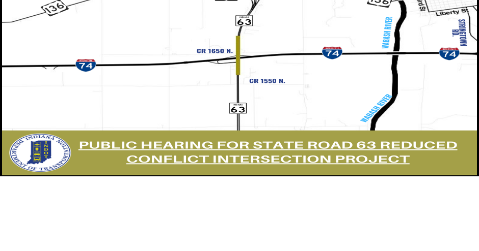 INDOT sets Indiana 63 public hearing for Jan. 25 | Local News ...