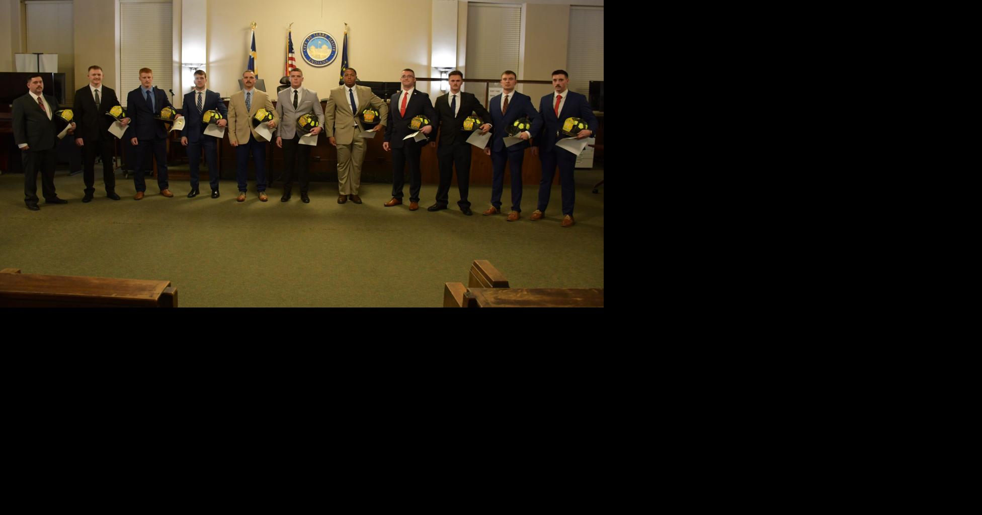 2026 Terre Haute Fire Department recruits sworn in | Local News ...