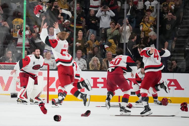 Hurricanes use stifling defense to blank Golden Knights 3-0 in Game 6 ...