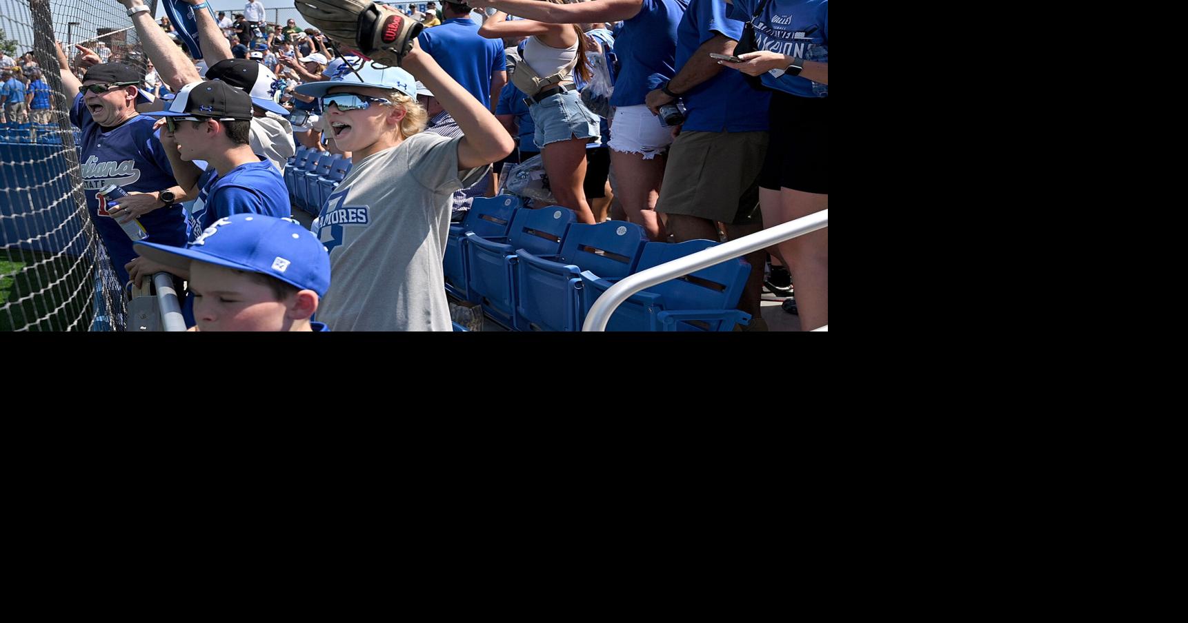 Indiana State baseball v. Wright State in the NCAA Terre Haute Regional ...