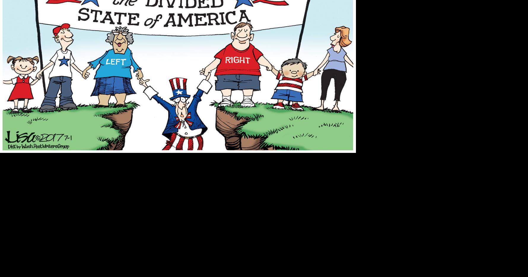 Editorial Cartoon: Divided States ... | Opinion | tribstar.com