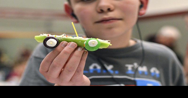 Students learn about engineering while building edible cars | Local ...