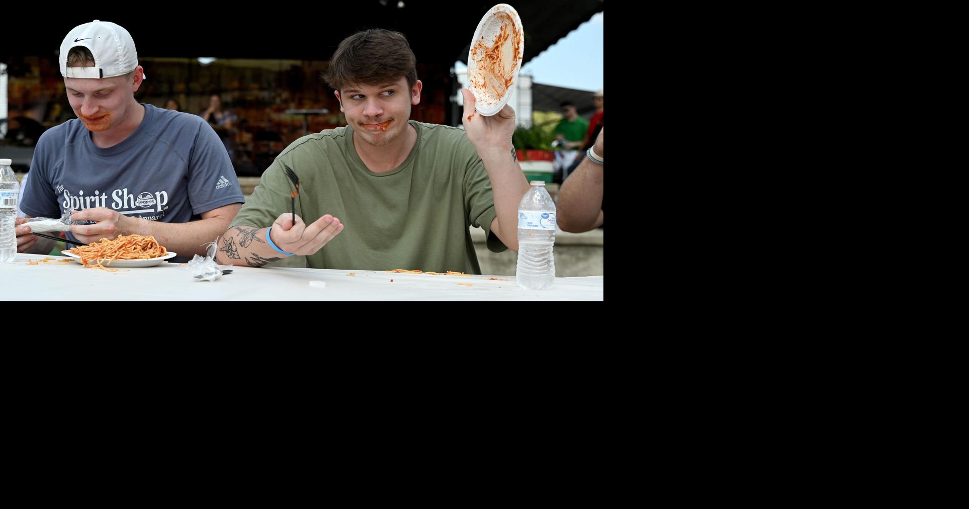 The Little Italy Festival Spaghetti Eating Contest | Gallery | tribstar.com