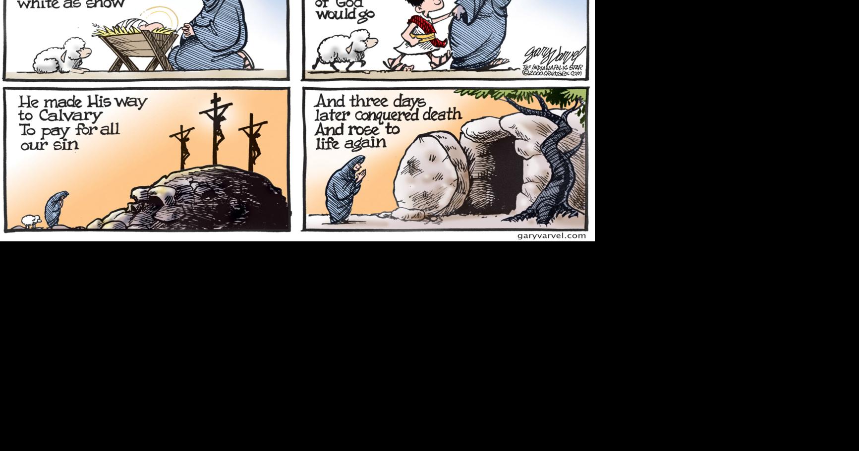 Editorial Cartoon: Easter Story | Opinion | tribstar.com