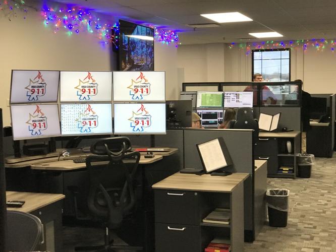 'Long overdue': Vigo County Central Dispatch unveils new workspace ...