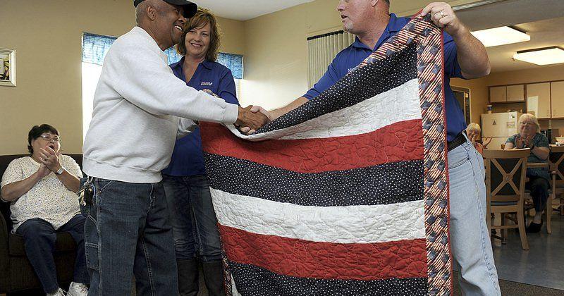 Veterans grateful to receive their own Quilt of Honor | Local News ...
