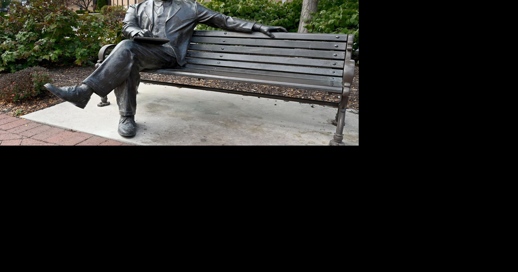 Mark Bennett: Century after 'Desiderata,' Ehrmann's sculpture, plaza ...