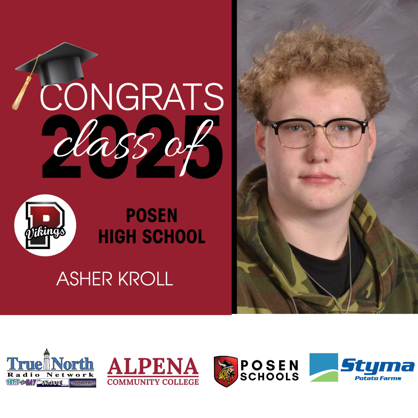 Posen High School Class of 2025 | | truenorthradionetwork.com