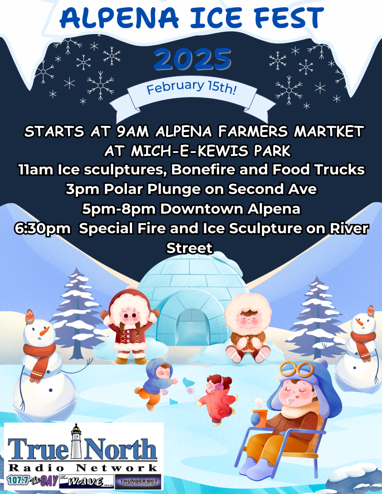 The Alpena Ice Fest and Polar Plunge 2025! | Contests ...