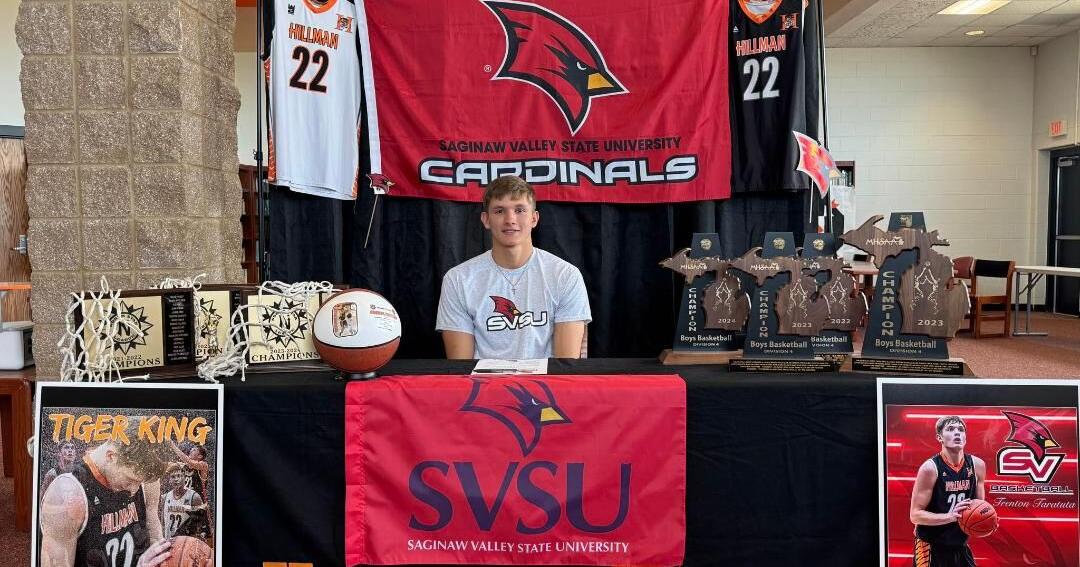 MHSAA scoring legend, Hillman's Trenton Taratuta to continue basketball ...
