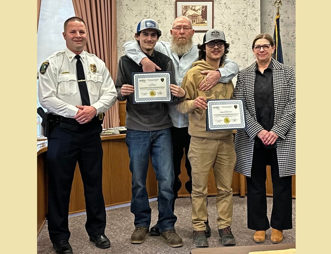 Two receive lifesaving awards after saving Alpena fisherman from drowning in Thunder Bay River ...