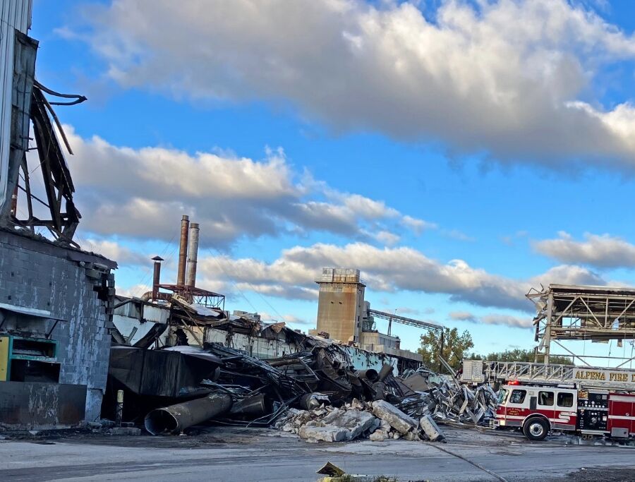 Former DPI Alpena plant catches fire | News | truenorthradionetwork.com
