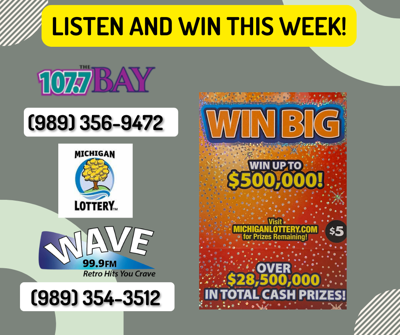 Lottery Week on The Bay and The Wave! | Contests ...