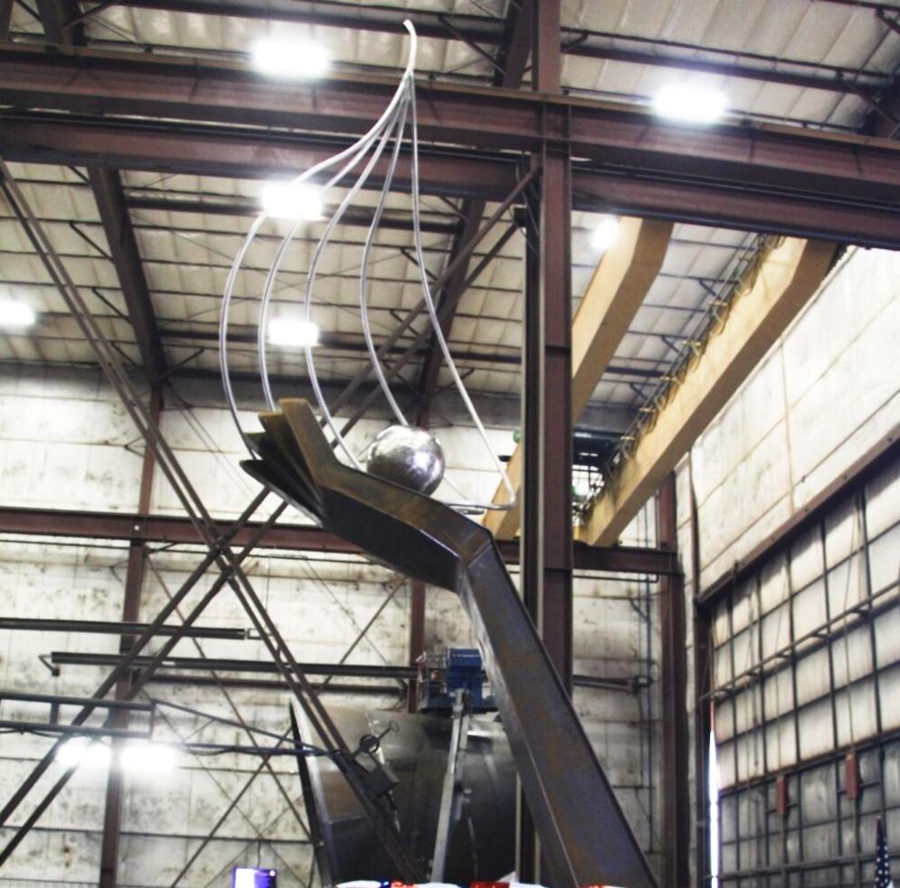 New sculpture for Alpena bi-path debuts during 4th of July parade ...