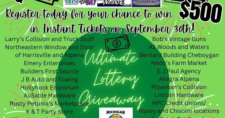 The ULTIMATE Lottery Giveaway! | Contests | truenorthradionetwork.com
