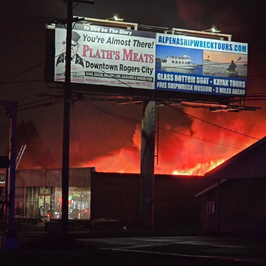 Cause of Alpena plaza fire “undetermined” | News ...