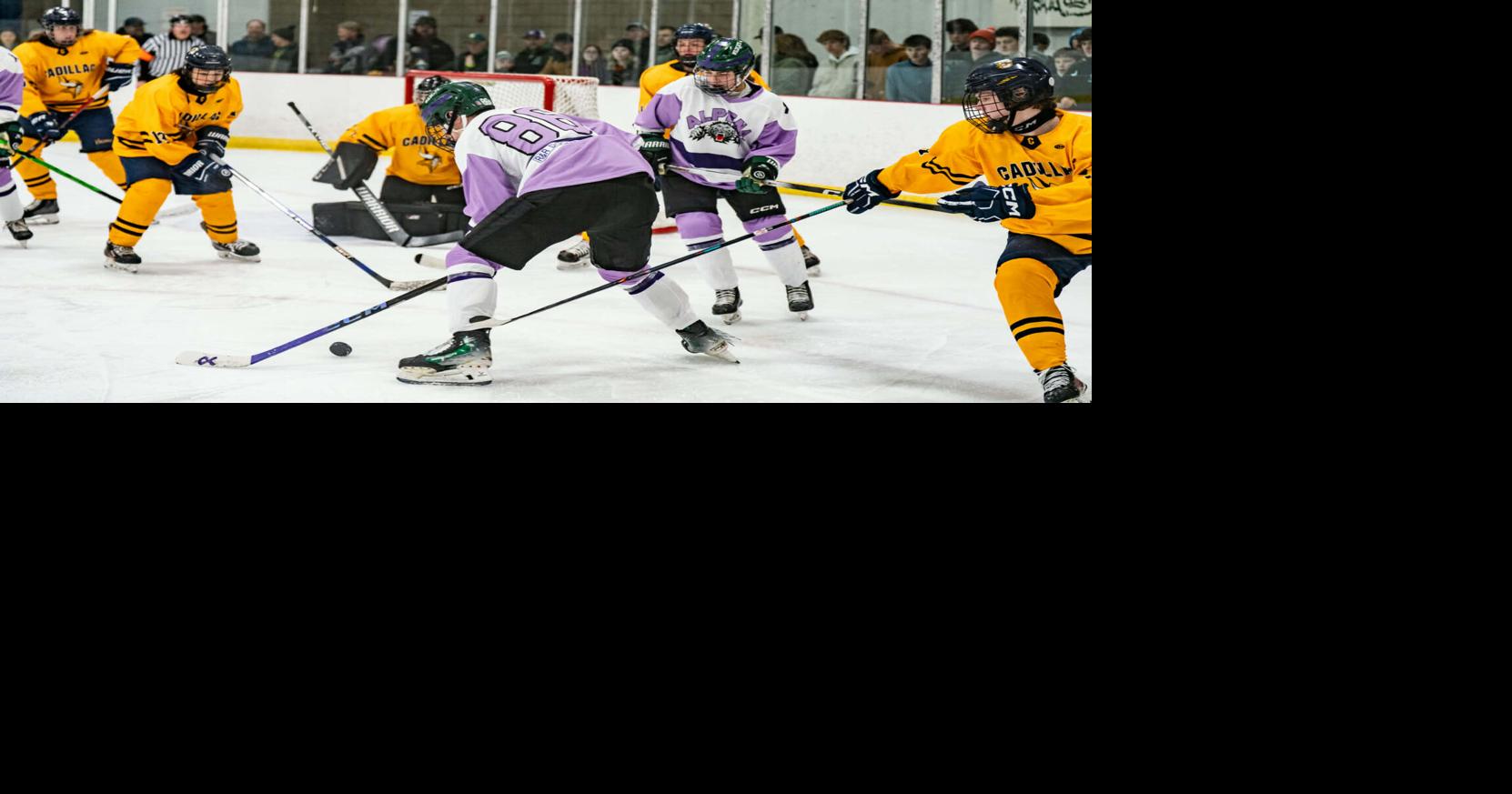 Captain Gavin Winterstein records hat trick, Wildcats top Cadillac to ...
