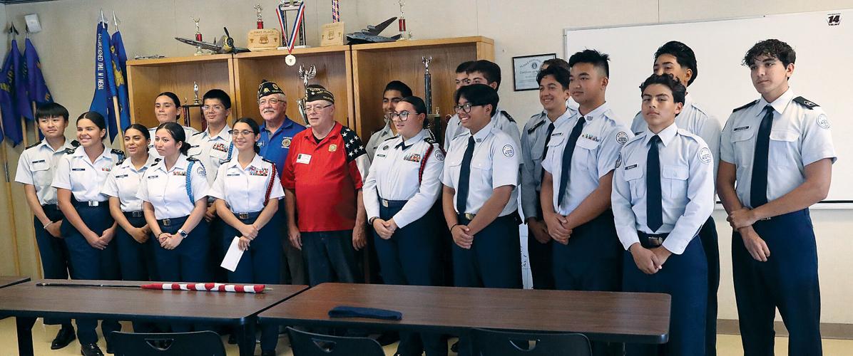 Veteran posts donate to West High JROTC drill team | Tracy Press ...