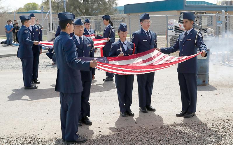 JROTC cadets hold first flag retirement ceremony | News | ttownmedia.com