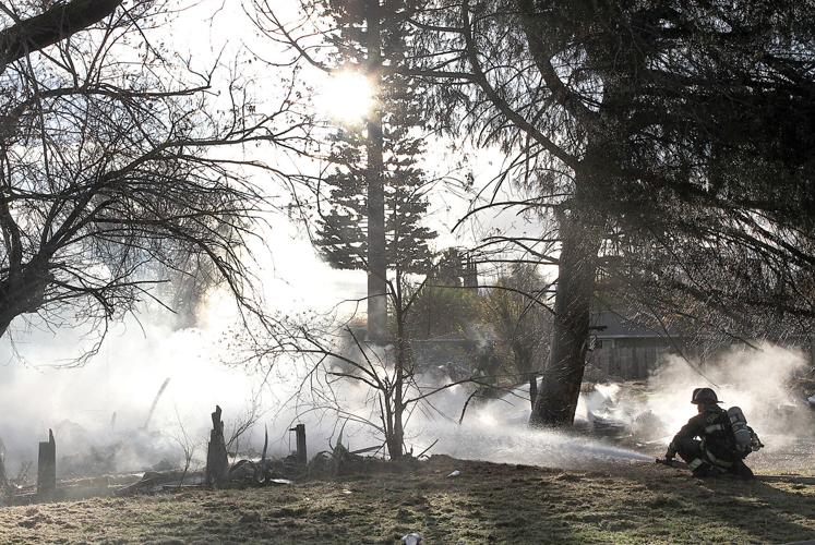 Vacant home destroyed in Monday morning fire | Tracy Press | ttownmedia.com