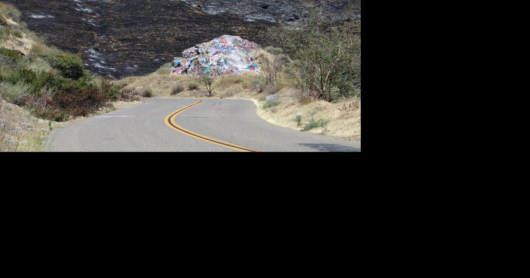 “Graffiti Rock” Fire close to contained | Patterson Irrigator News ...