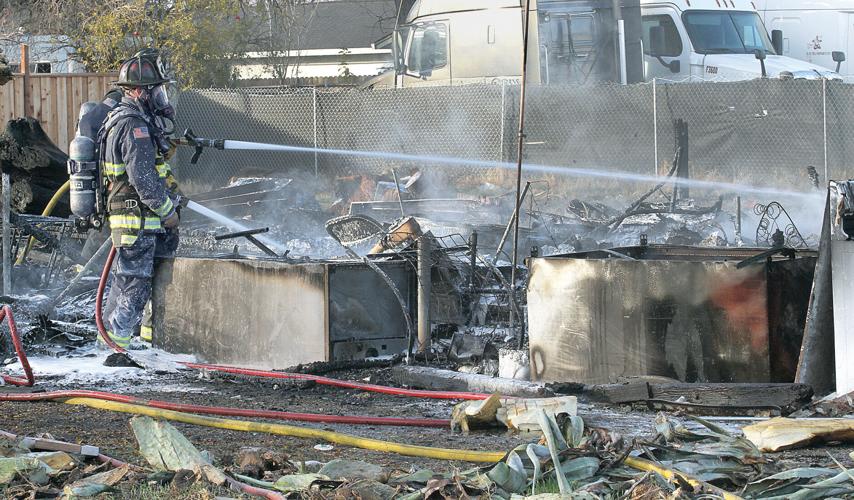 Vacant home destroyed in Monday morning fire | Tracy Press | ttownmedia.com