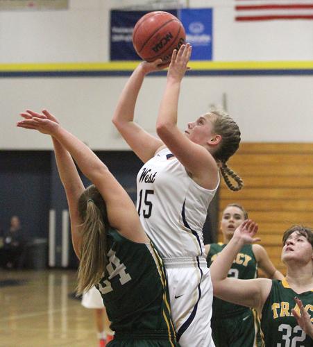 Girls basketball: Tracy takes early lead for win at West | Sports ...